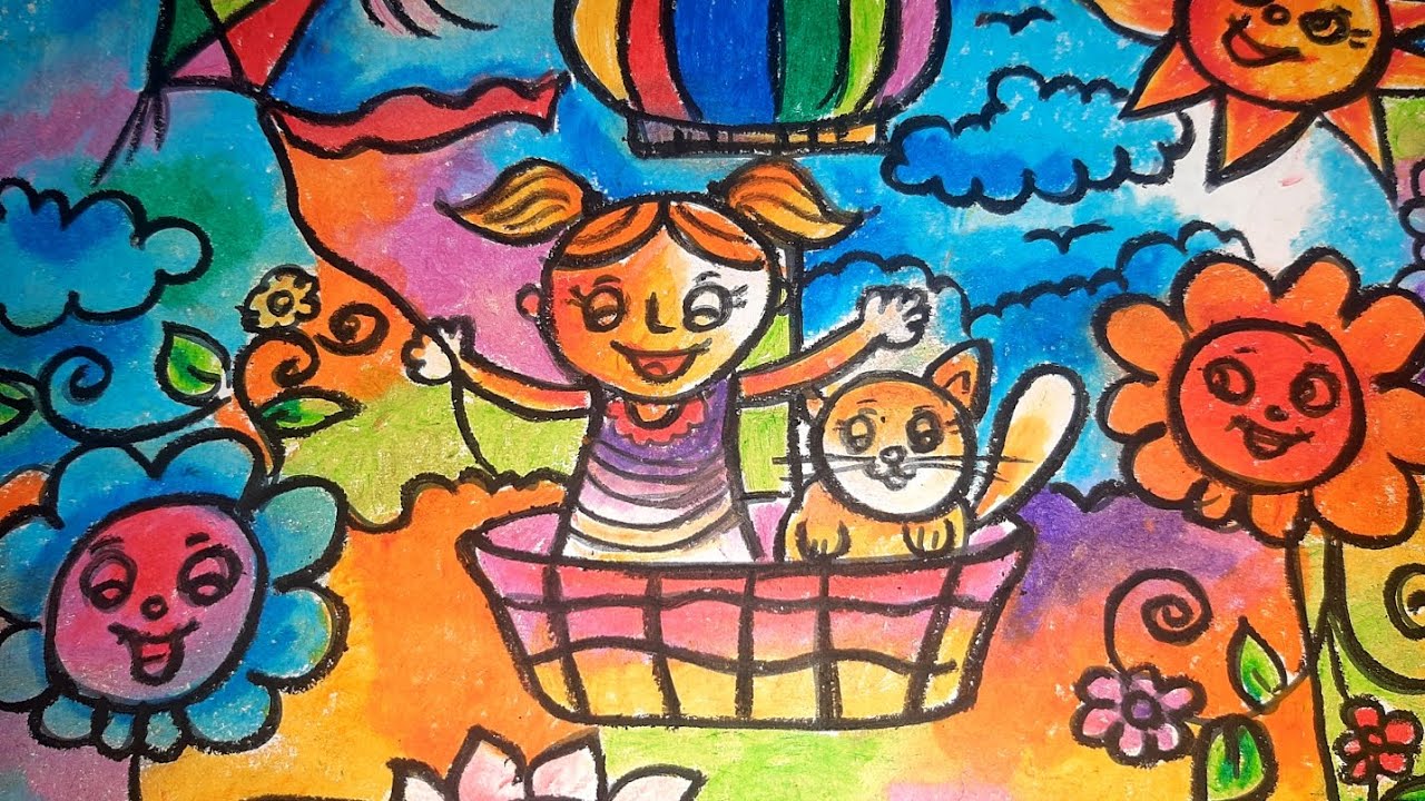 My Dream World Drawing For Kids