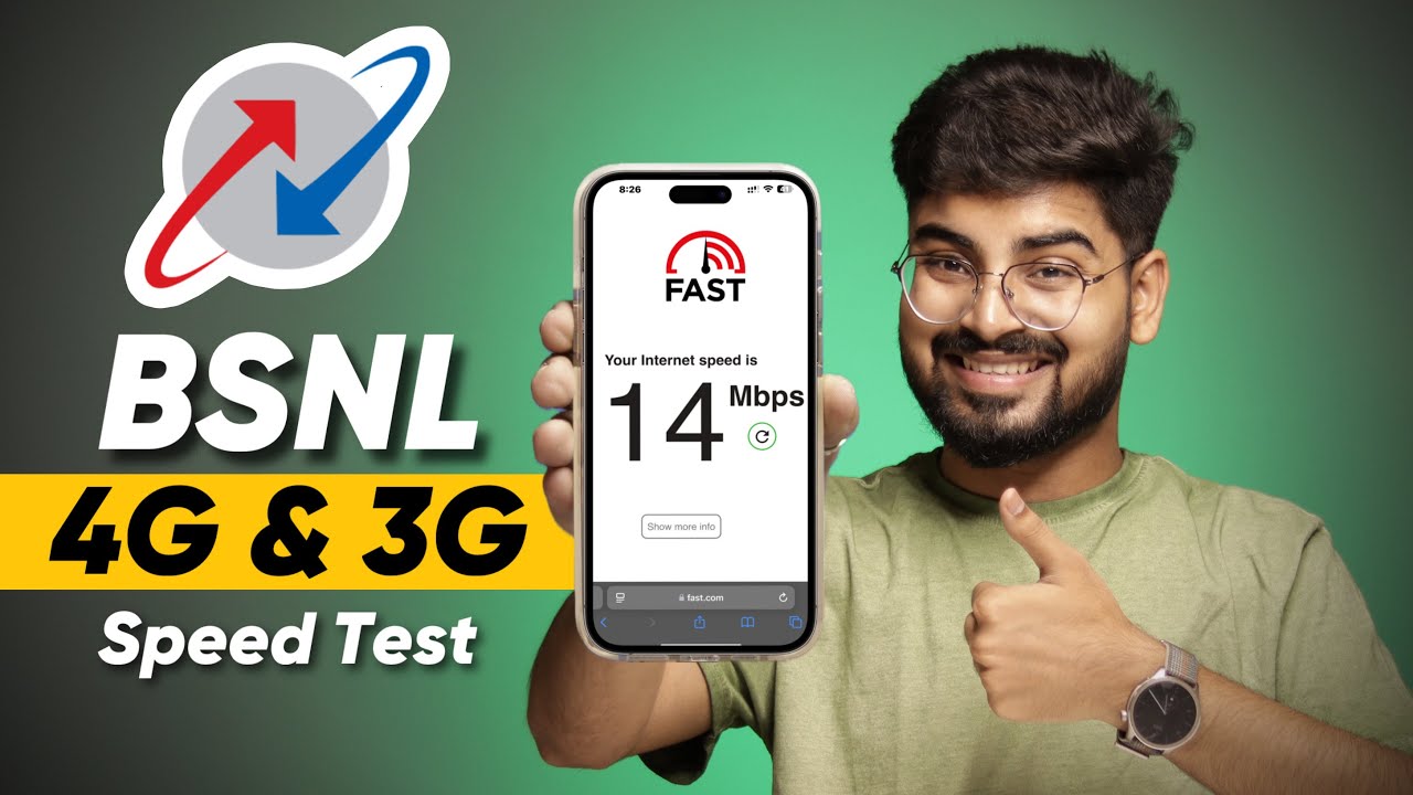 BSNL 4G Speed Test in Village 2024 | 3G Network Speed Test | YouTube ...