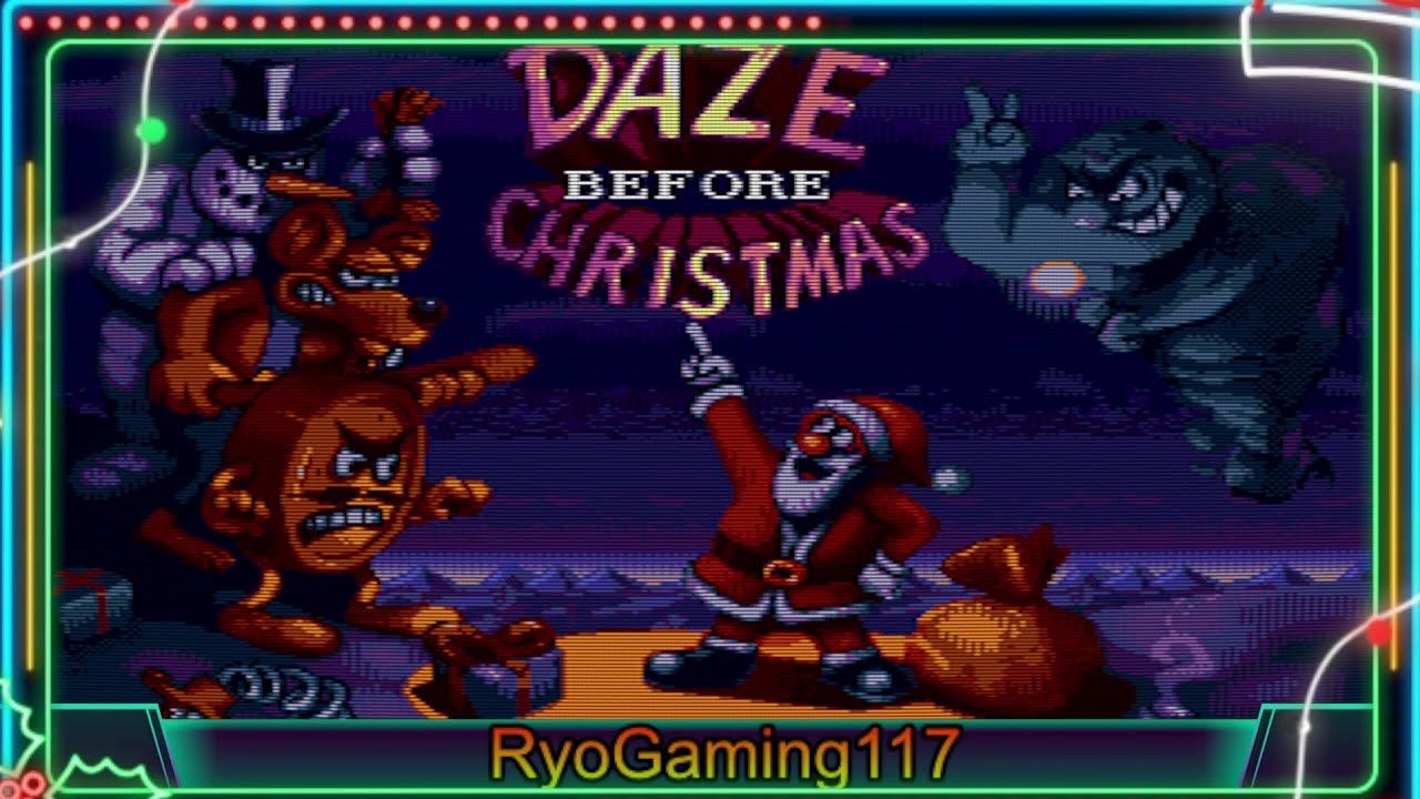 Daze Before Christmas Game Retro 1 - YouTube