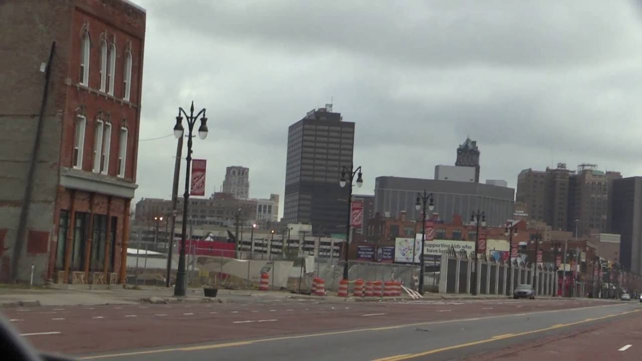 Downtown Detroit & The Southwest Area - YouTube