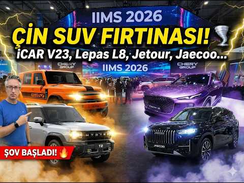 CHERY’NİN YENİ MARKALARI: iCar V23, Jaecoo, Jetour ve Lepas İnceleme!