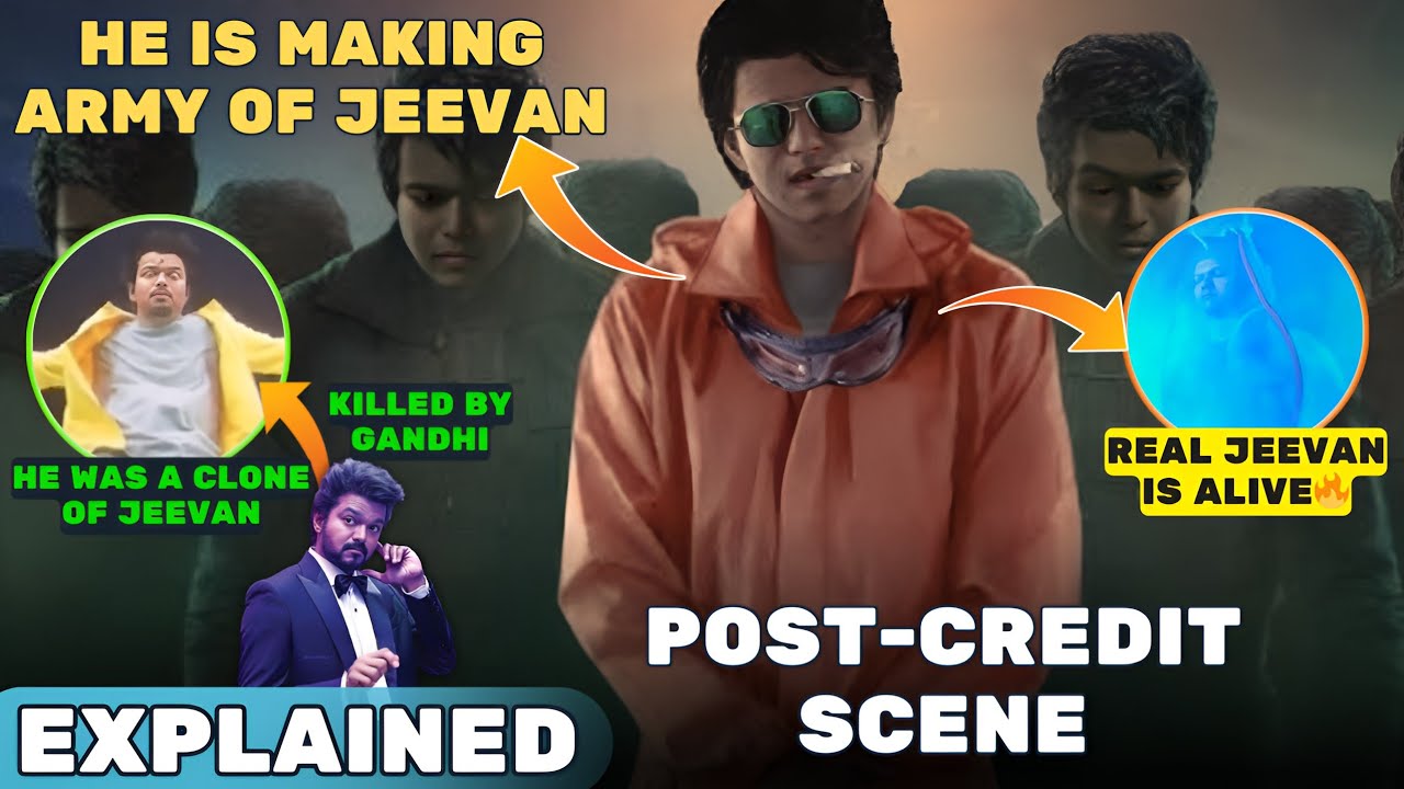 The GOAT Post-Credit Scene Explained| Jeevan Is Alive..🔥😱 ...