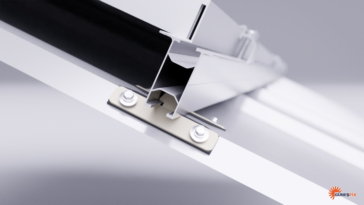 GÜNEŞFİX Rib Bracket Solar Mounting System for Trapezoidal and Sandwich ...