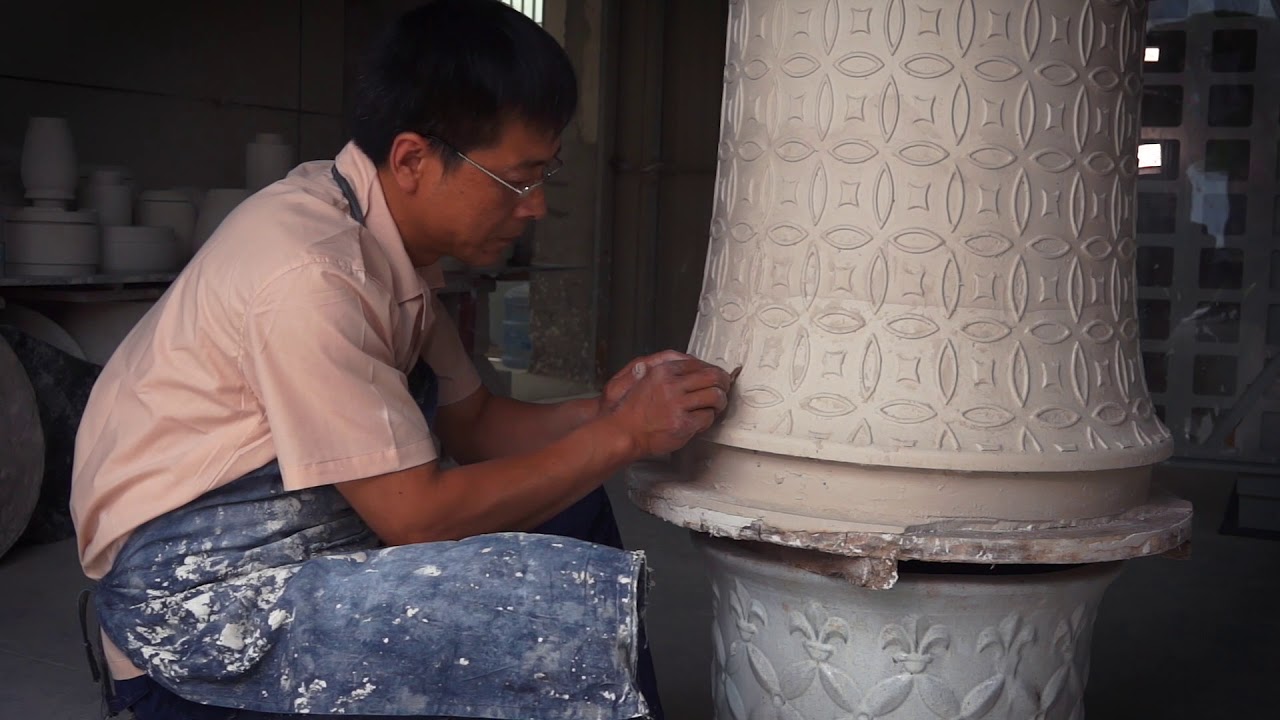 Ceramic Pottery Artfully Hand-Crafted- How it's made - YouTube