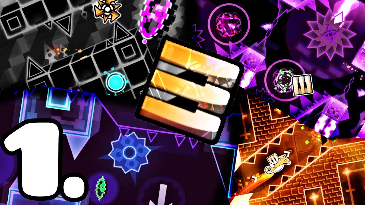 Getting to the Drop on Every List Demon (1#) | Geometry Dash - YouTube
