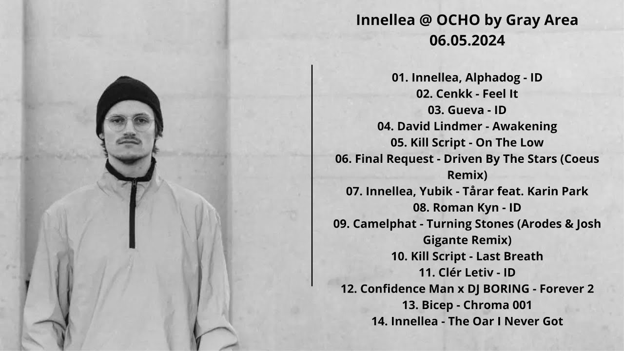 Innellea @ OCHO by Gray Area 06.05.2024 with Tracklist - YouTube