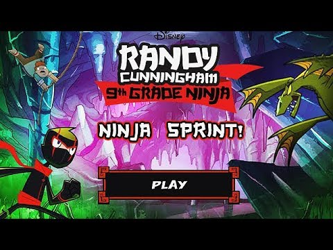 Randy Cunningham: 9th Grade Ninja - NINJA SPRINT [Disney Games] - YouTube