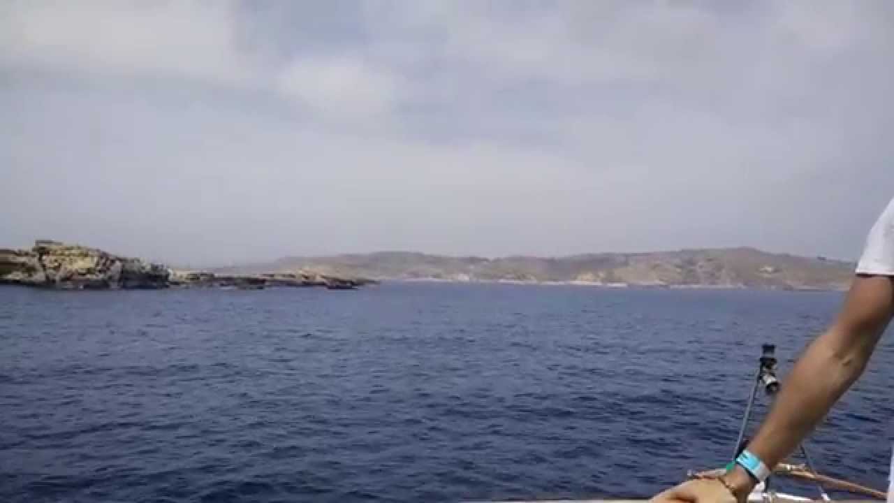 On the Ferry to Gozzo Malta. May 2015. - YouTube