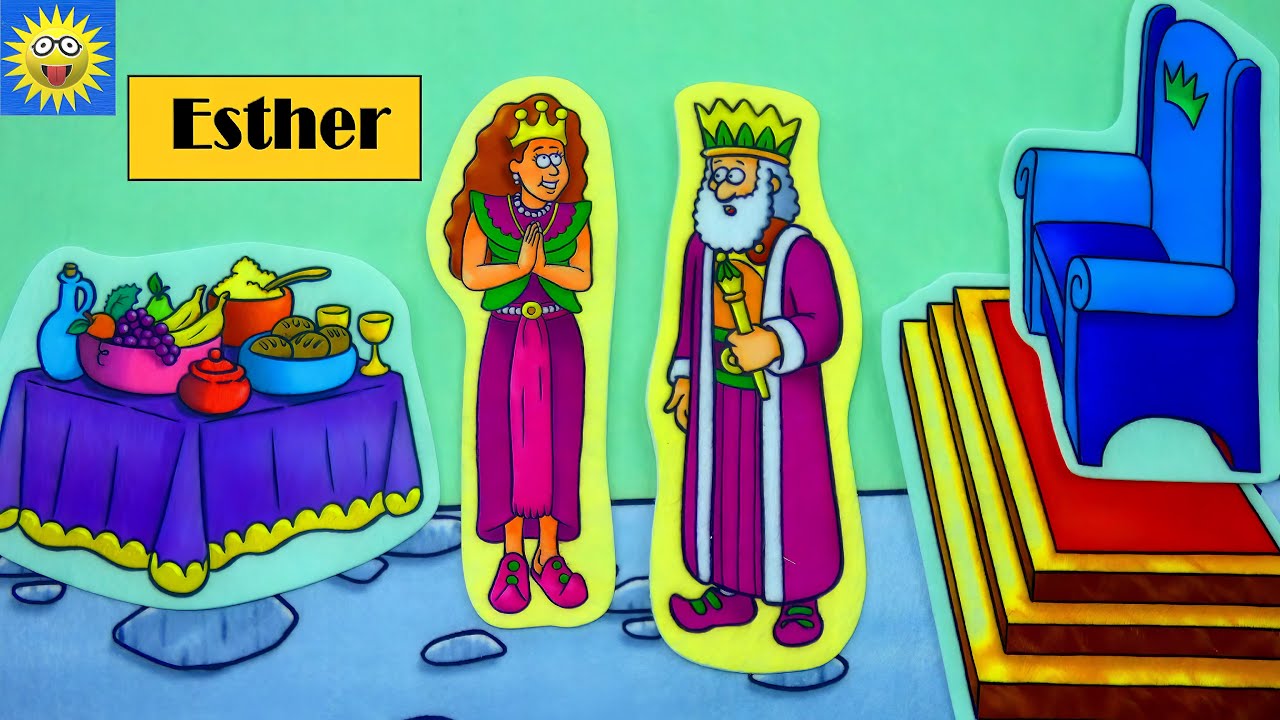 Bible Stories for Kids Queen Esther Obeys God Sunday School Lesson ...