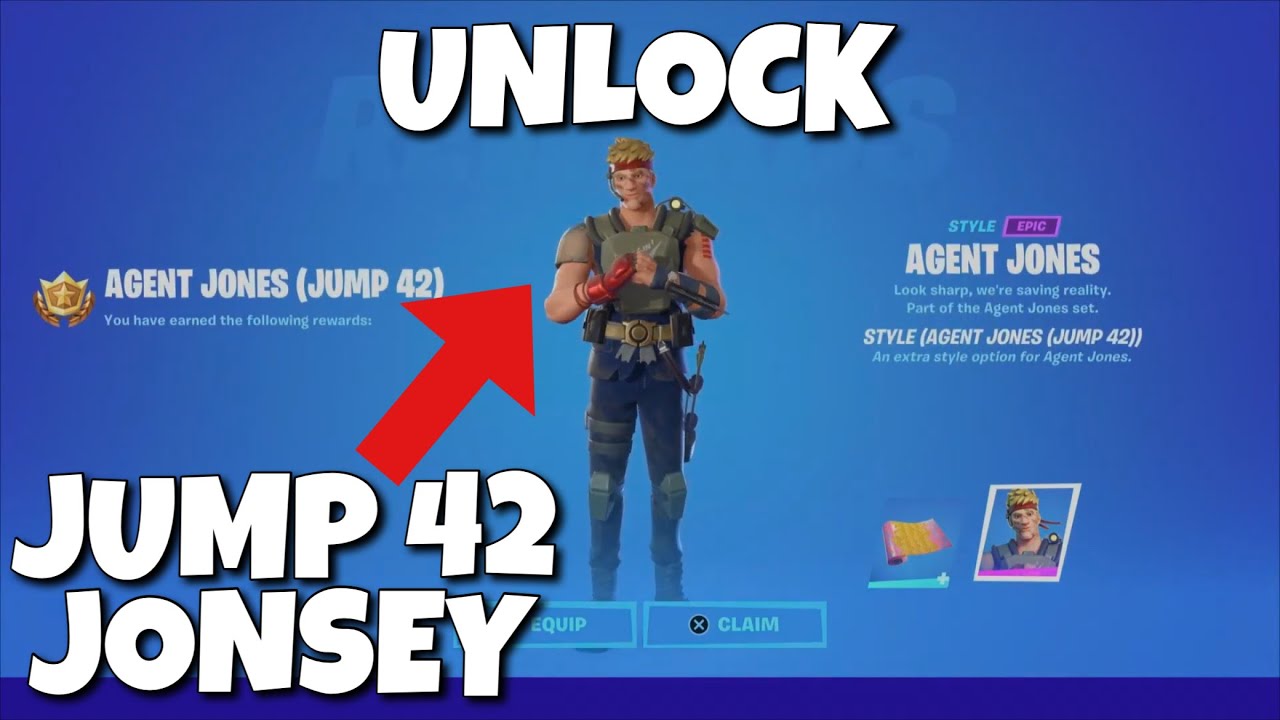 How to Unlock Jump 42 Jonsey Fortnite Chapter 2 Season 6 - YouTube