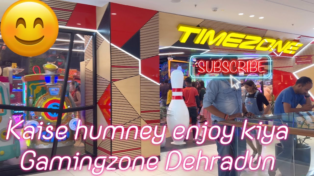 CENTRIO Mall DEHRADUN ||TIMEZONE|| FUN activities in DEHRADUN #gaming # ...
