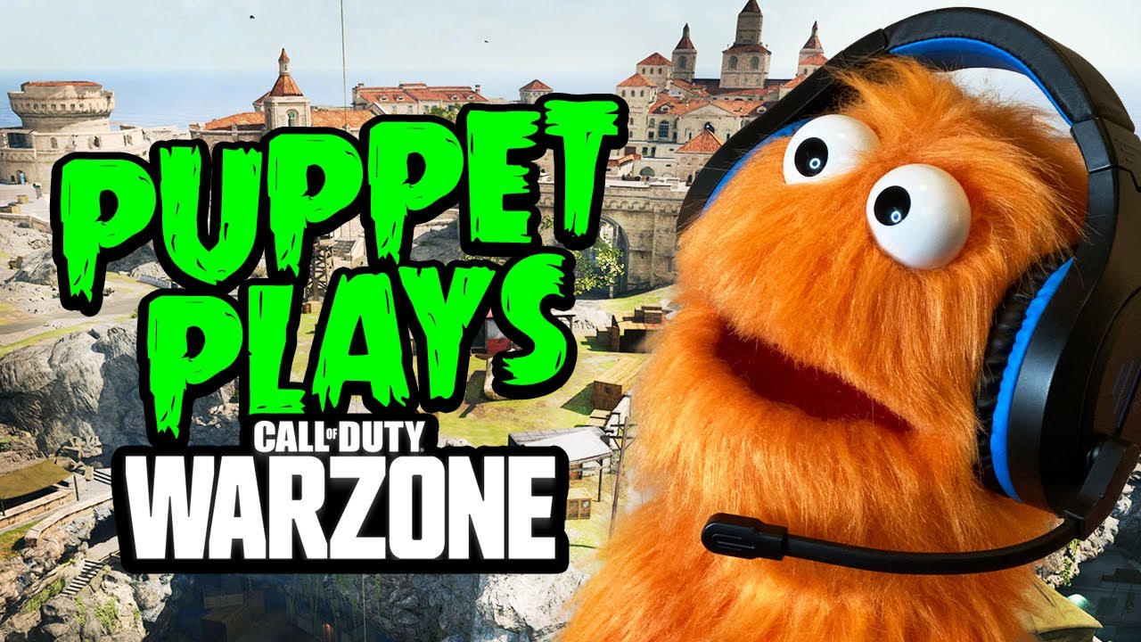Puppet playing Warzone?!? - YouTube