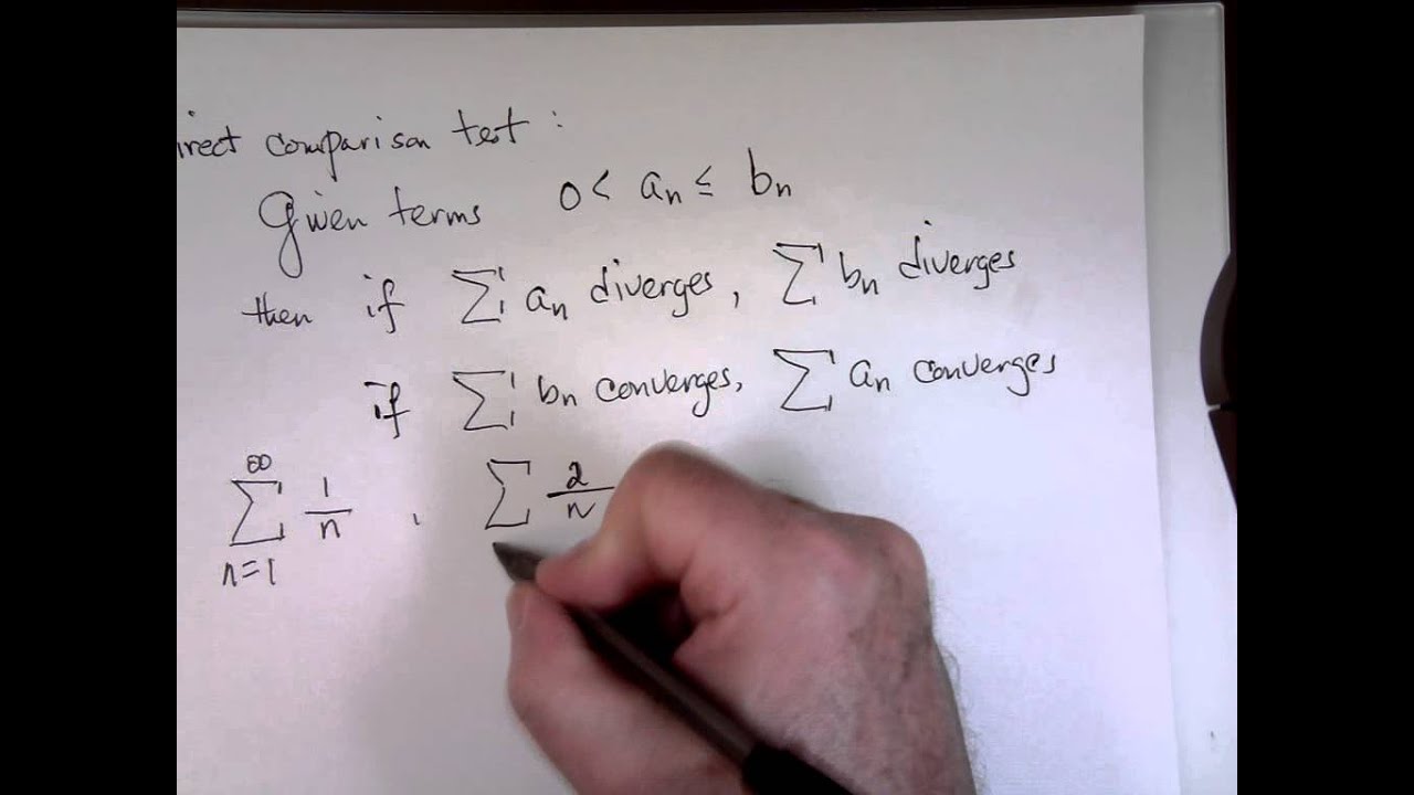 Calculus 2 Convergence/Divergence/Alternating Series - YouTube