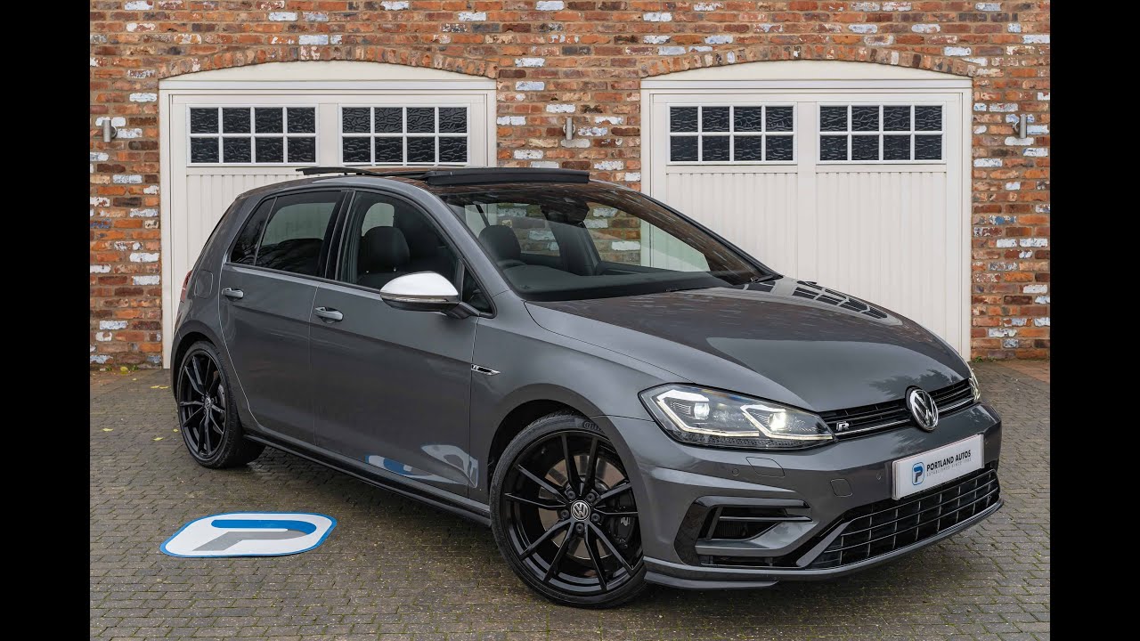 2019/69 VOLKSWAGEN GOLF R TSI 4 MOTION DSG 5 DOOR IN INDIUM GREY ...