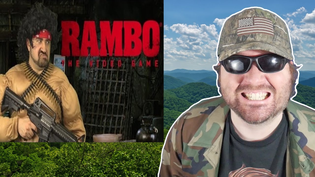 Rambo: The Video Game Angry Review (AngryJoeShow) - Reaction! (BBT ...