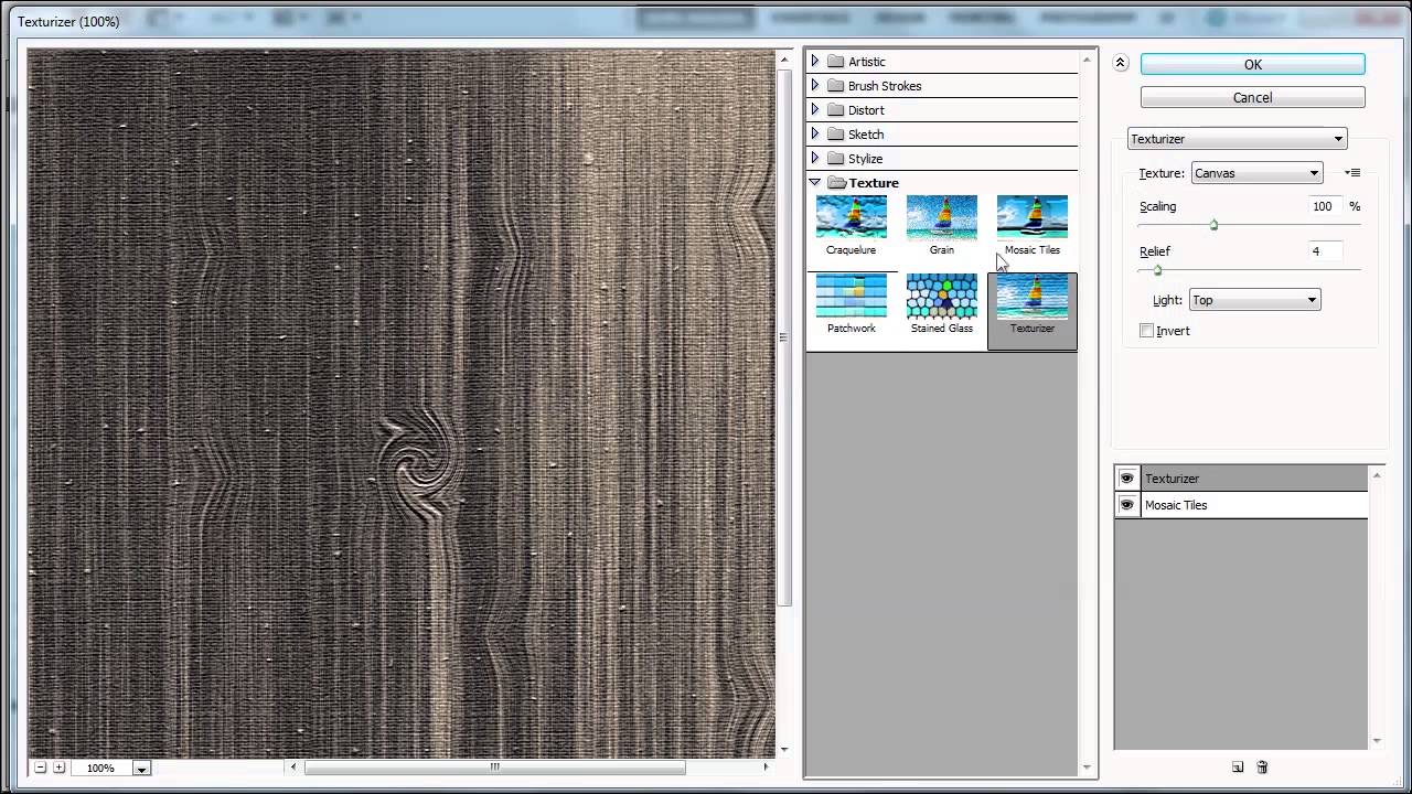 Using filters and layer styles to create WOOD in Photoshop CS5 - YouTube