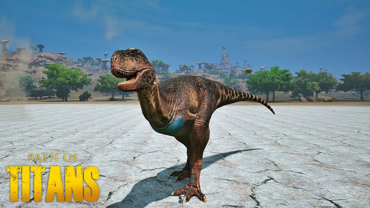 เล่นเป็น Pycnonemosaurus เอาชีวิตรอดแมพ Gondwa - Path of Titans #74 ...