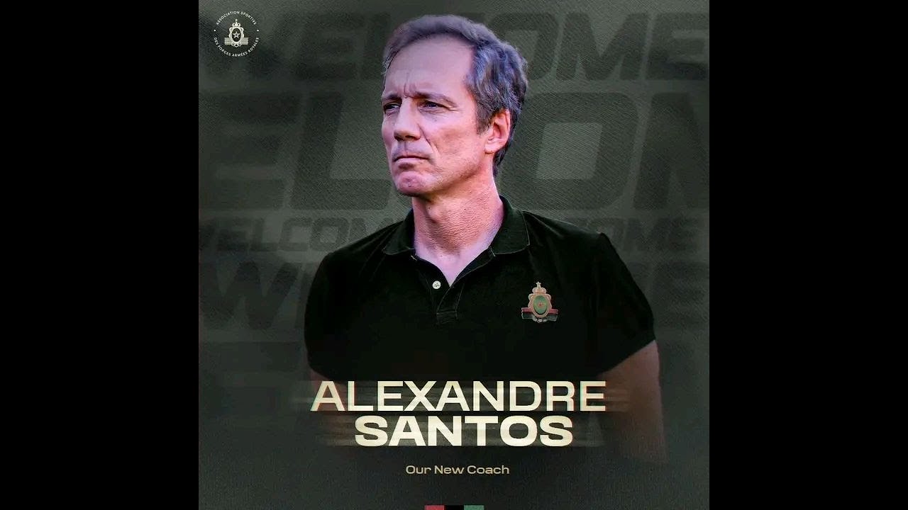اليكسندر سانتوس ثالث مدرب للجيش الملكي خلال هدا الموسم ALEXANDRE SANTOS ...