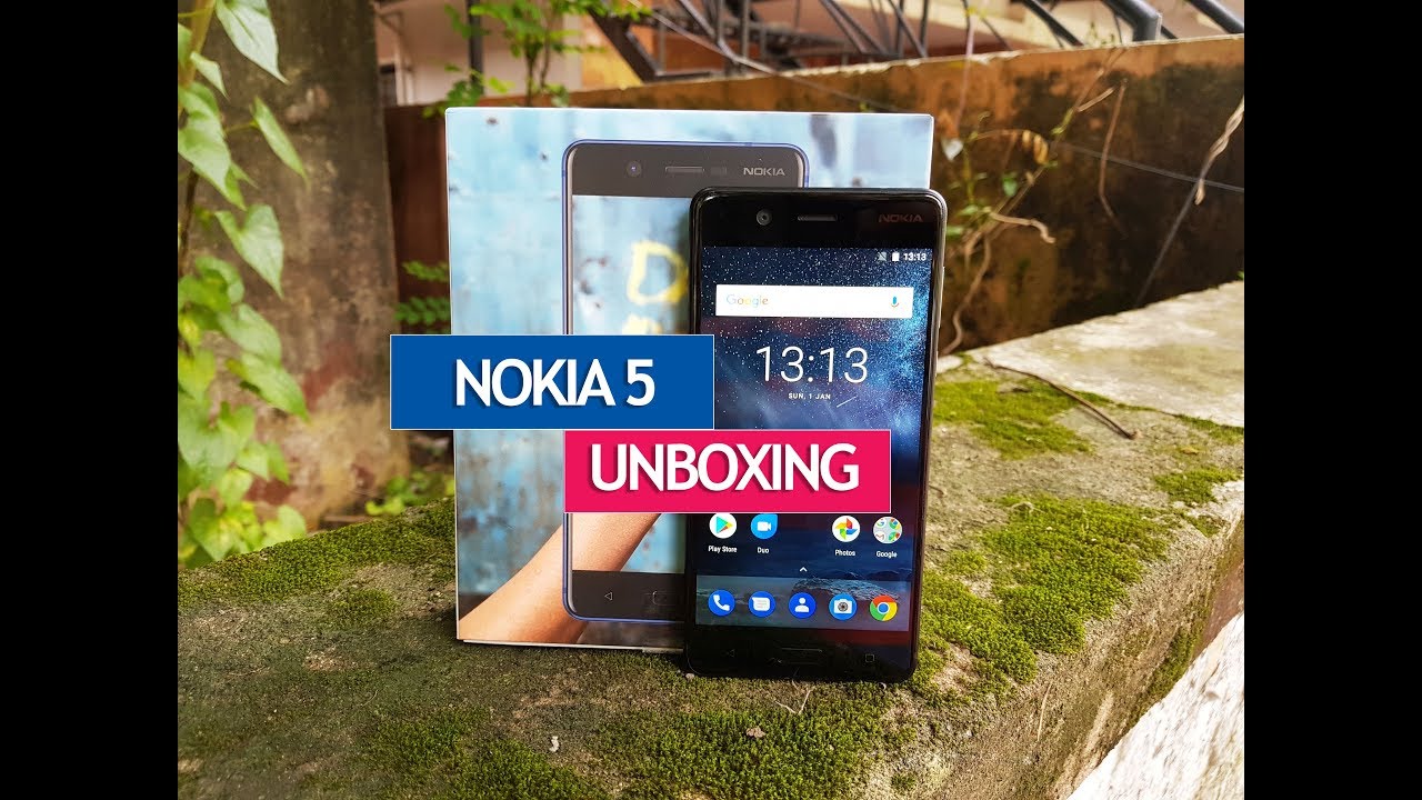 Nokia 5 Unboxing, Hands on, Camera Samples and Software Features - YouTube