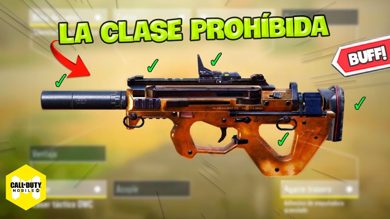 ¡TIENES que UTILIZAR LA PDW YA! ESTÁ SÚPER ROTA con esta CLASE | CODM ...