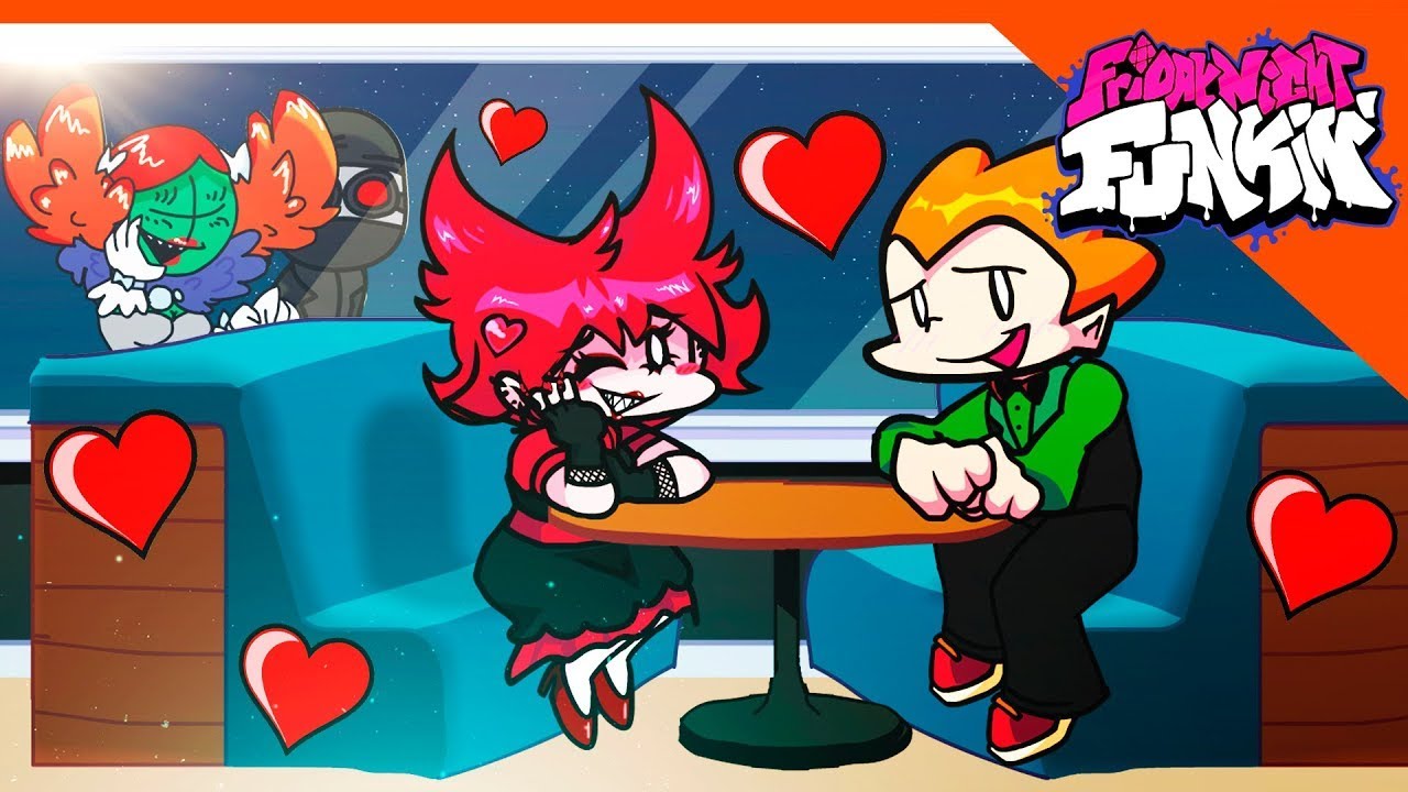 Friday Night Funkin/Pico X Cassandra The Date Full Week (fnf mod) - YouTube