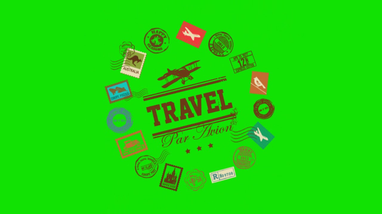 PASSPORT STAMP GREEN SCREEN EFFECT - YouTube