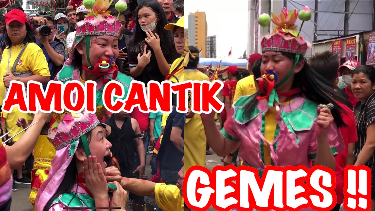AMOI CANTIK TATUNG , FESTIVAL CAP GO MEH 2020 DI SEASON CITY - YouTube