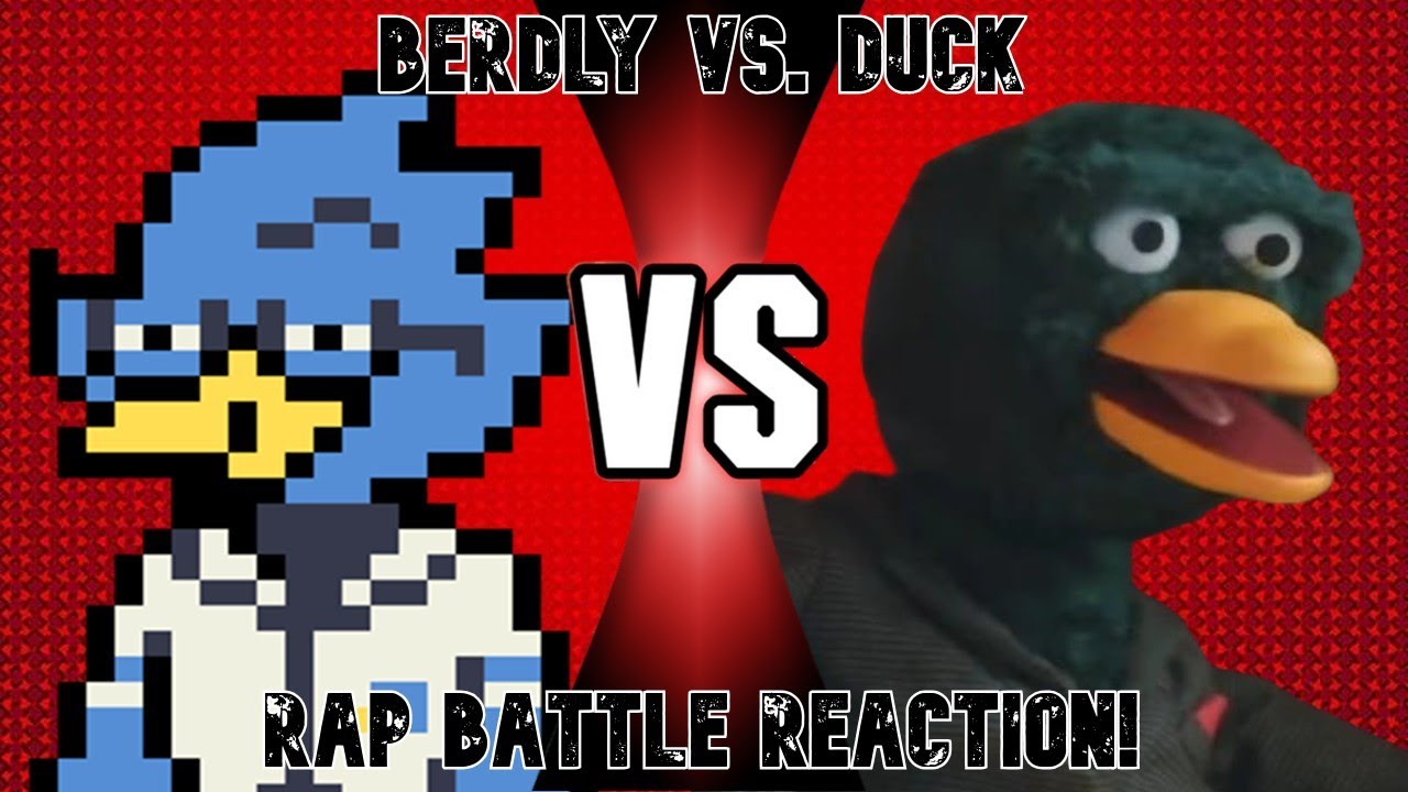 Birbs | Berdly Vs. Duck Rap Battle REACTION! - YouTube