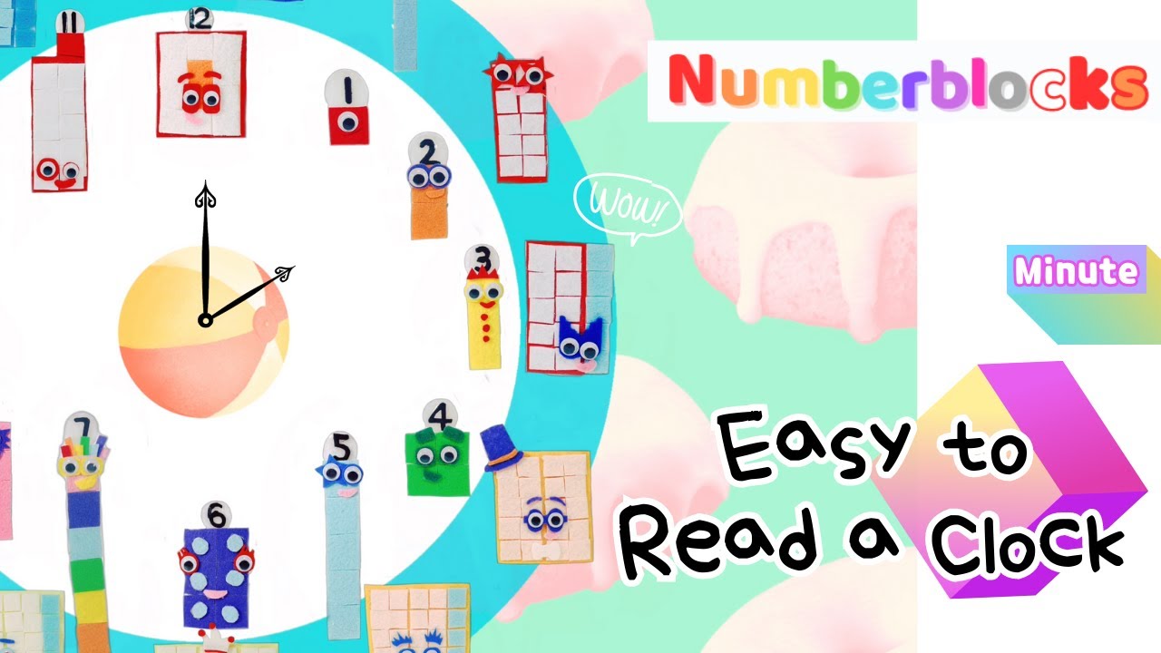 [시계송/한국어+영어] Learn Time with Fun Music | Numberblocks - YouTube