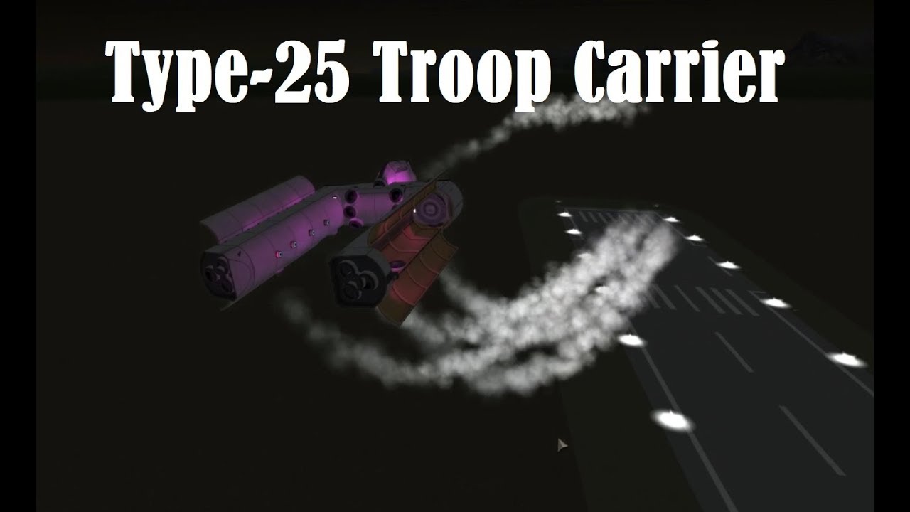 Stock Covenant Spirit Dropship from Halo - KSP - YouTube
