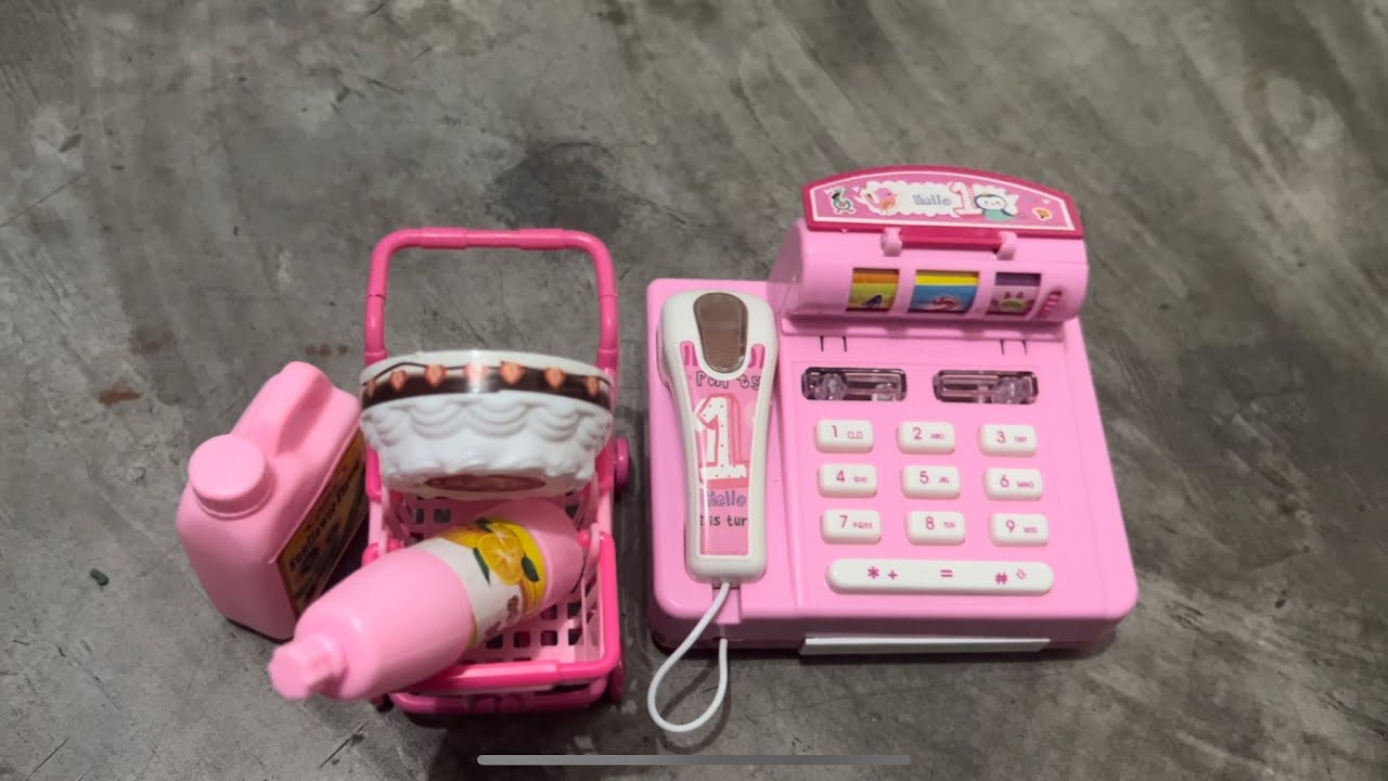 Satisfying and Cute Unboxing Mini Cash Register for play # ...