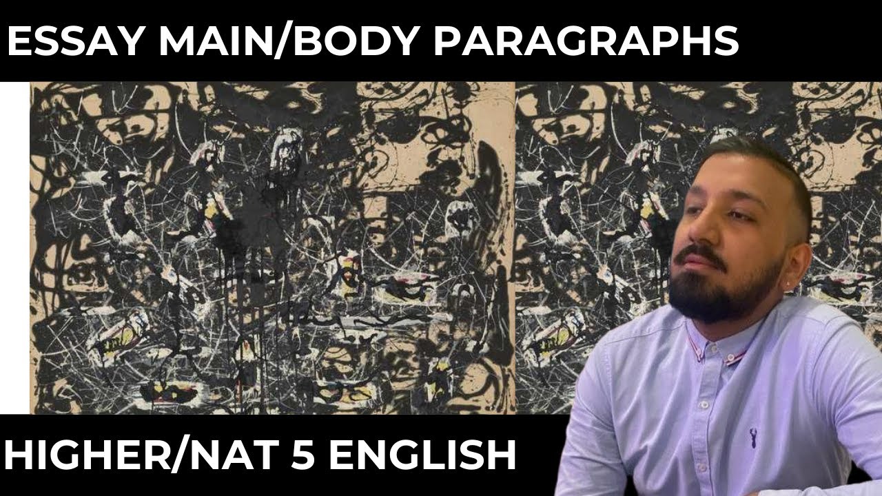 Essay Main/Body Paragraph Writing - YouTube