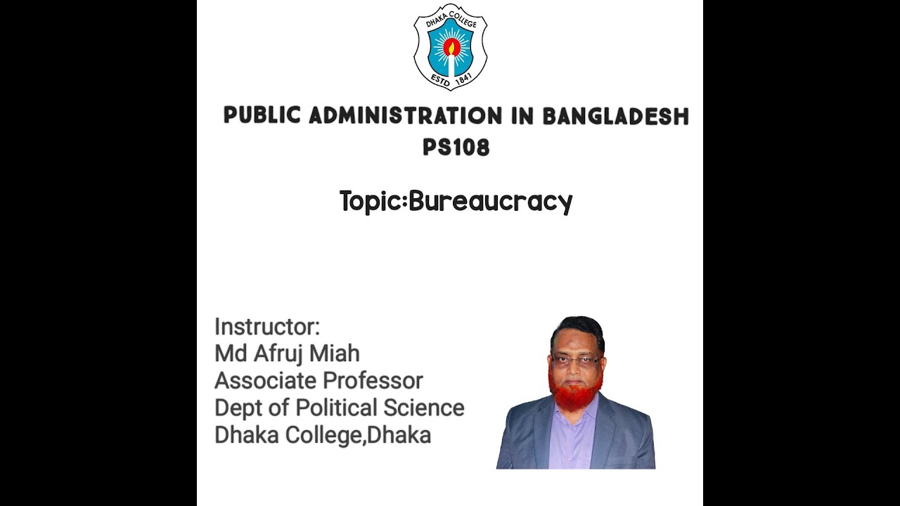 Bureaucracy by Md Afruj Miah - YouTube