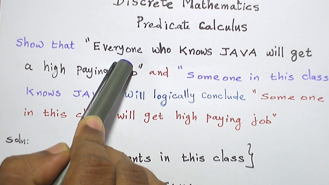 TAMIL PREDICATE CALCULUS PROBLEM 3 YouTube TAMIL PREDICATE CALCULUS PROBLEM 3 YouTube