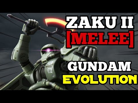 GUNDAM EVOLUTION | Zaku II (Melee) - YouTube