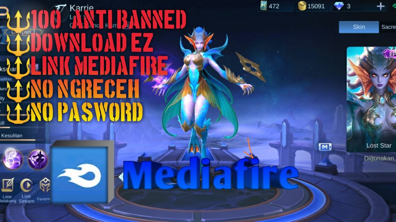 No pasword! Script Skin Epic Karrie Gill Girl - YouTube