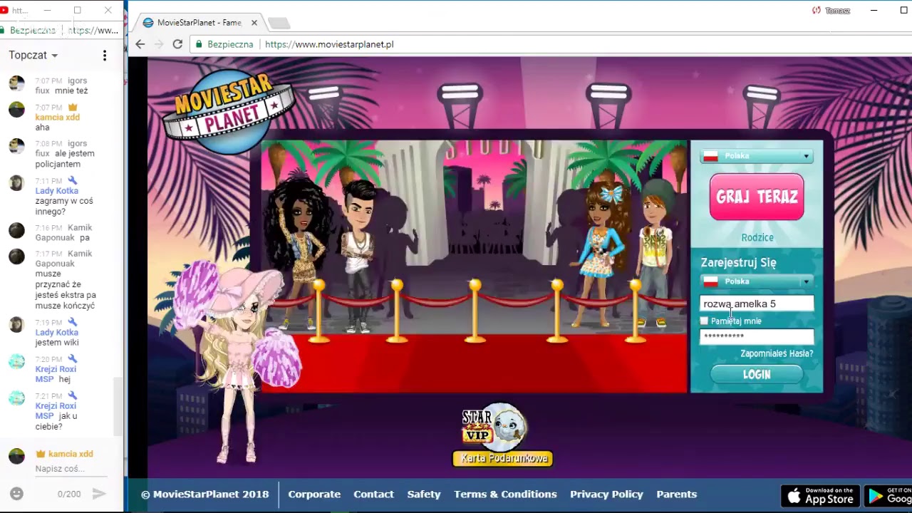 msp roblox pozdrawiam zuzię - YouTube