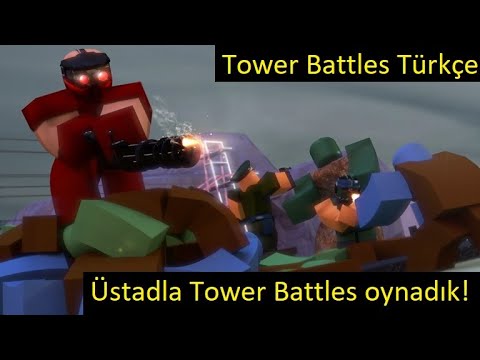 🔰 | ÜSTADLA TOWER BATTLES OYNADIK!!! 👥 | Roblox Tower Battles ||ManifestTR||