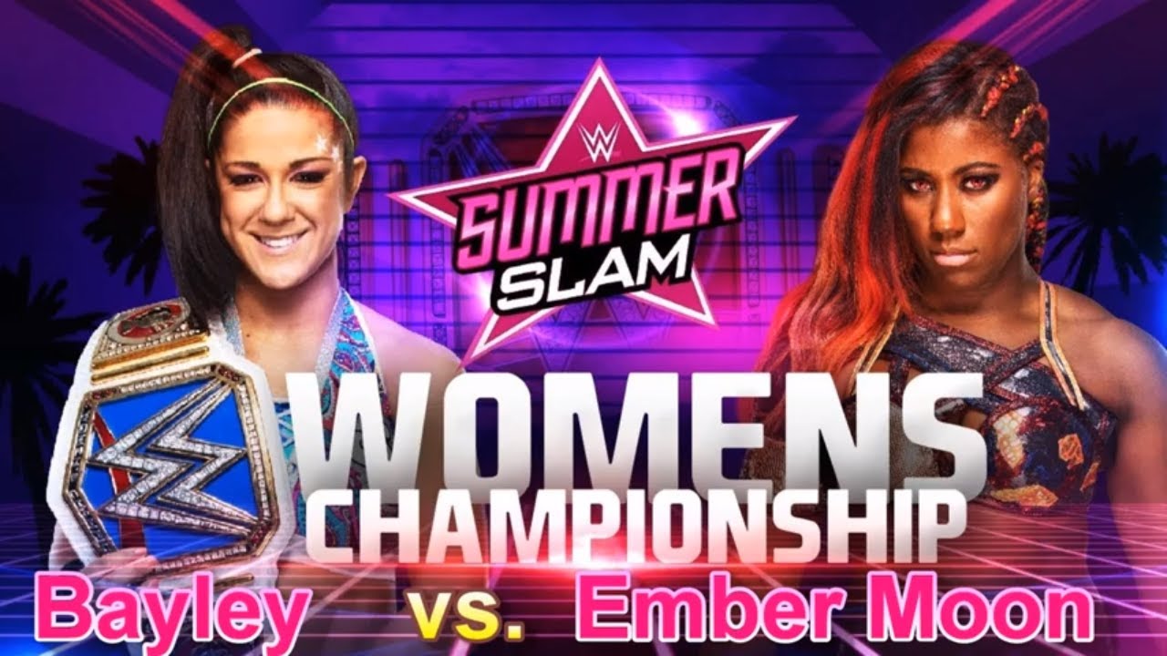 FULL MATCH - Bayley vs. Ember Moon - WWE Summerslam 2019 Smackdown ...