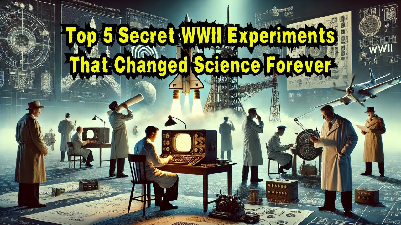 Top 5 Secret WWII Experiments That Changed Science Forever - YouTube