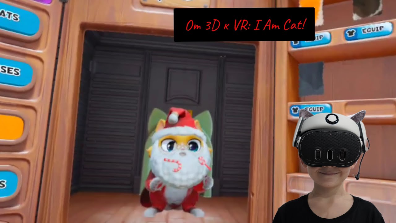 3D Master Max: Наш новый формат и VR-игра I Am Cat! - YouTube
