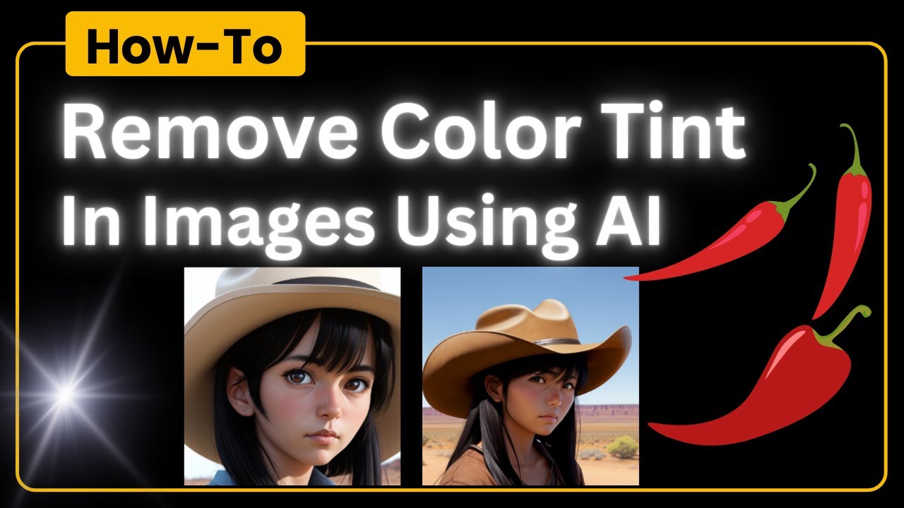 How-To Remove Color Tint in Images with AI - Hands-on Tutorial - YouTube