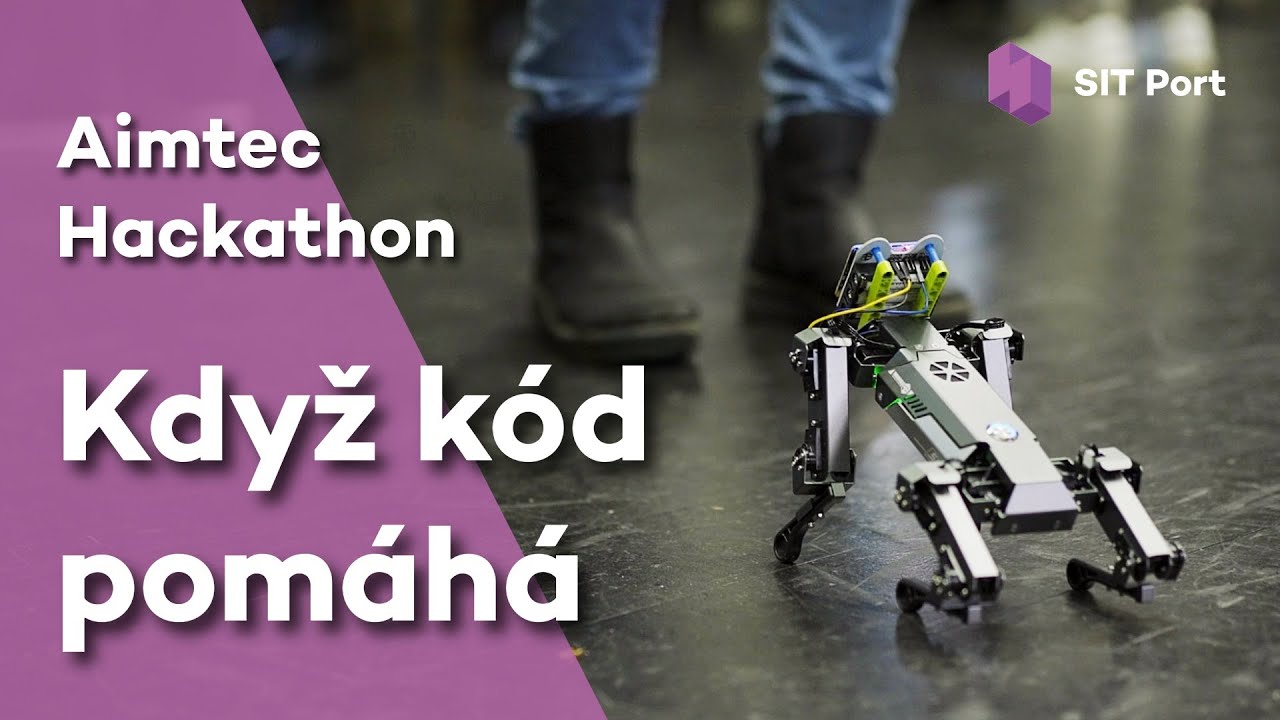 PINE REPORTÁŽ - AIMTEC HACKATHON 2024 (4K) - YouTube