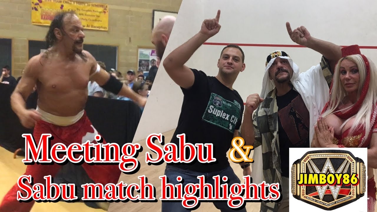 Meeting Sabu - Sabu match highlights at CSF - YouTube