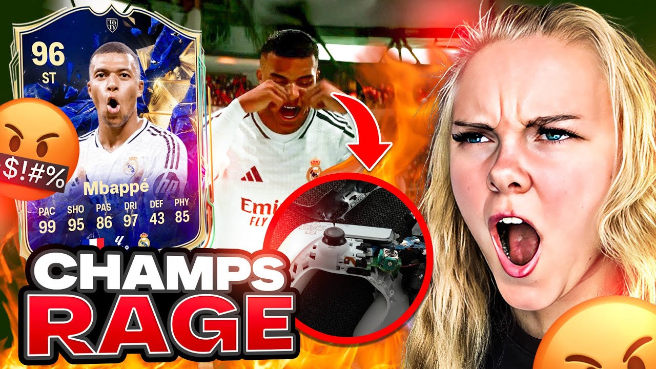 TOTY Champs RAGE! (Broken Controller...AGAIN) - YouTube