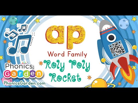 AP | Word Family | Roly-Poly Rocket | Phonics Garden