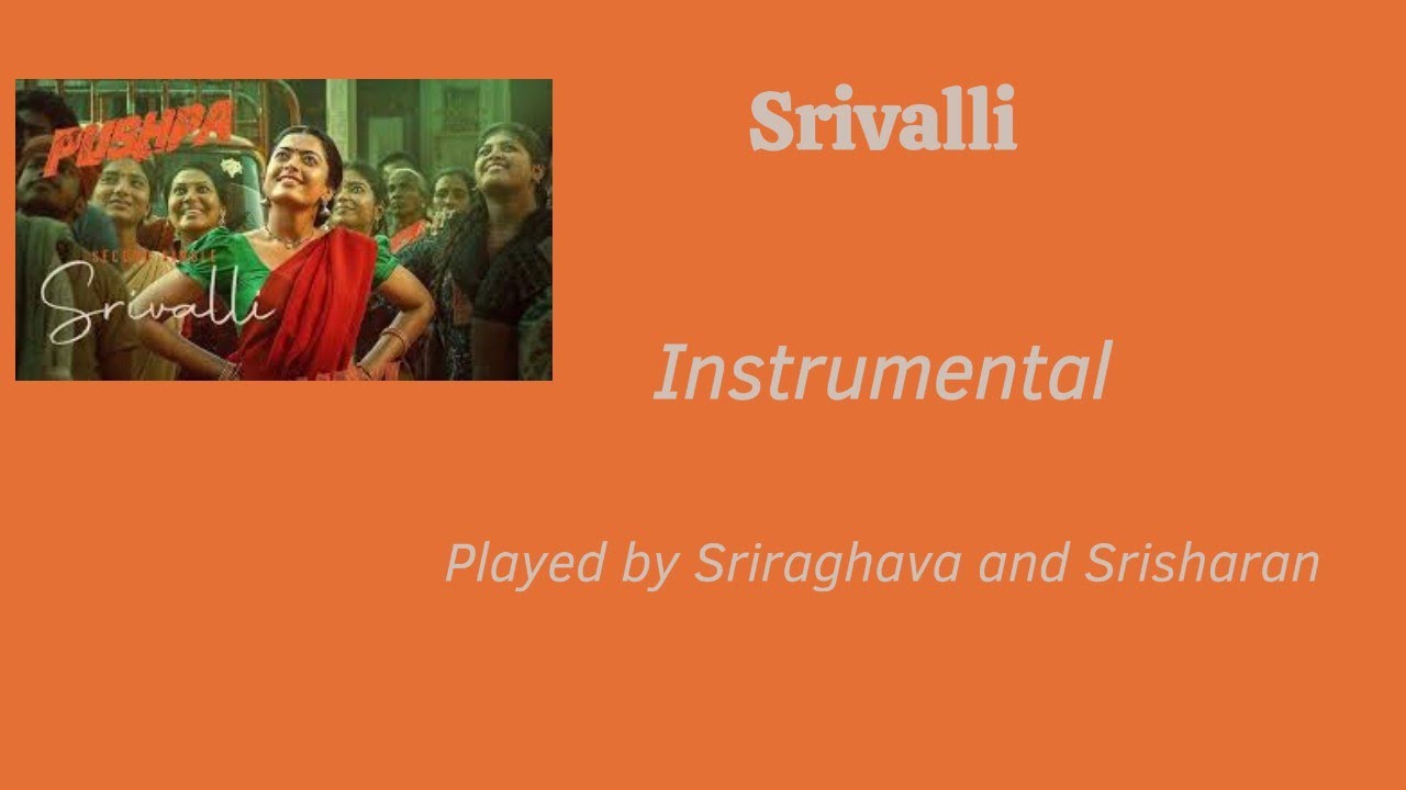 Srivalli | Pushpa | Devi Sri Prasad | Chandra Bose | Allu Arjun ...