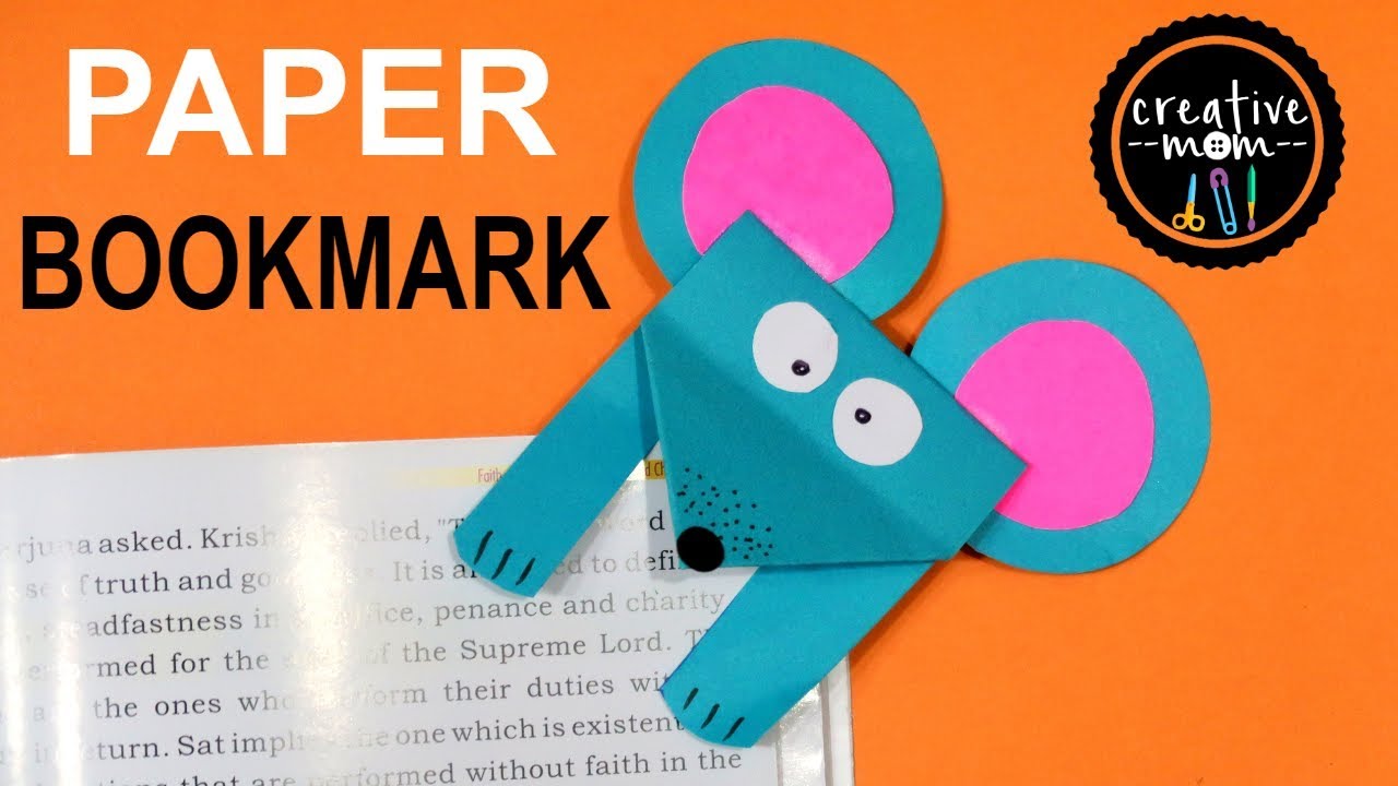 BOOKMARK | BOOKMARK MAKING COMPETITION | ANIMAL BOOKMARK | PAPER ...