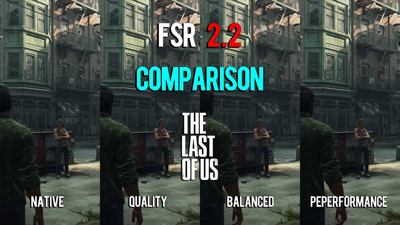 FSR Quality vs Balanced vs Performance vs Native Comparison |The Last ...