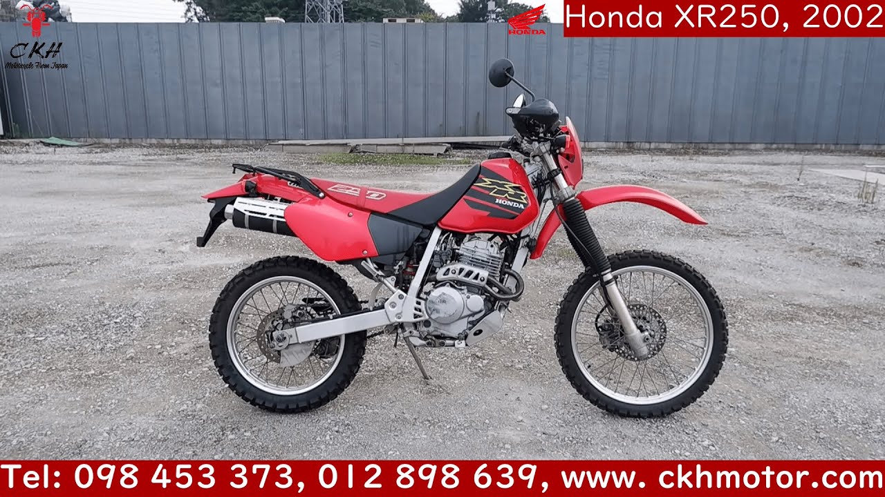 XR250, 2002. CKH Motor - YouTube
